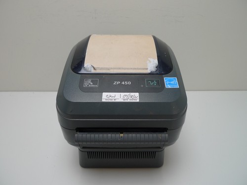 Zebra ZP 450 Label Thermal Bar Code Printer | STICKER ON TOP | eBay