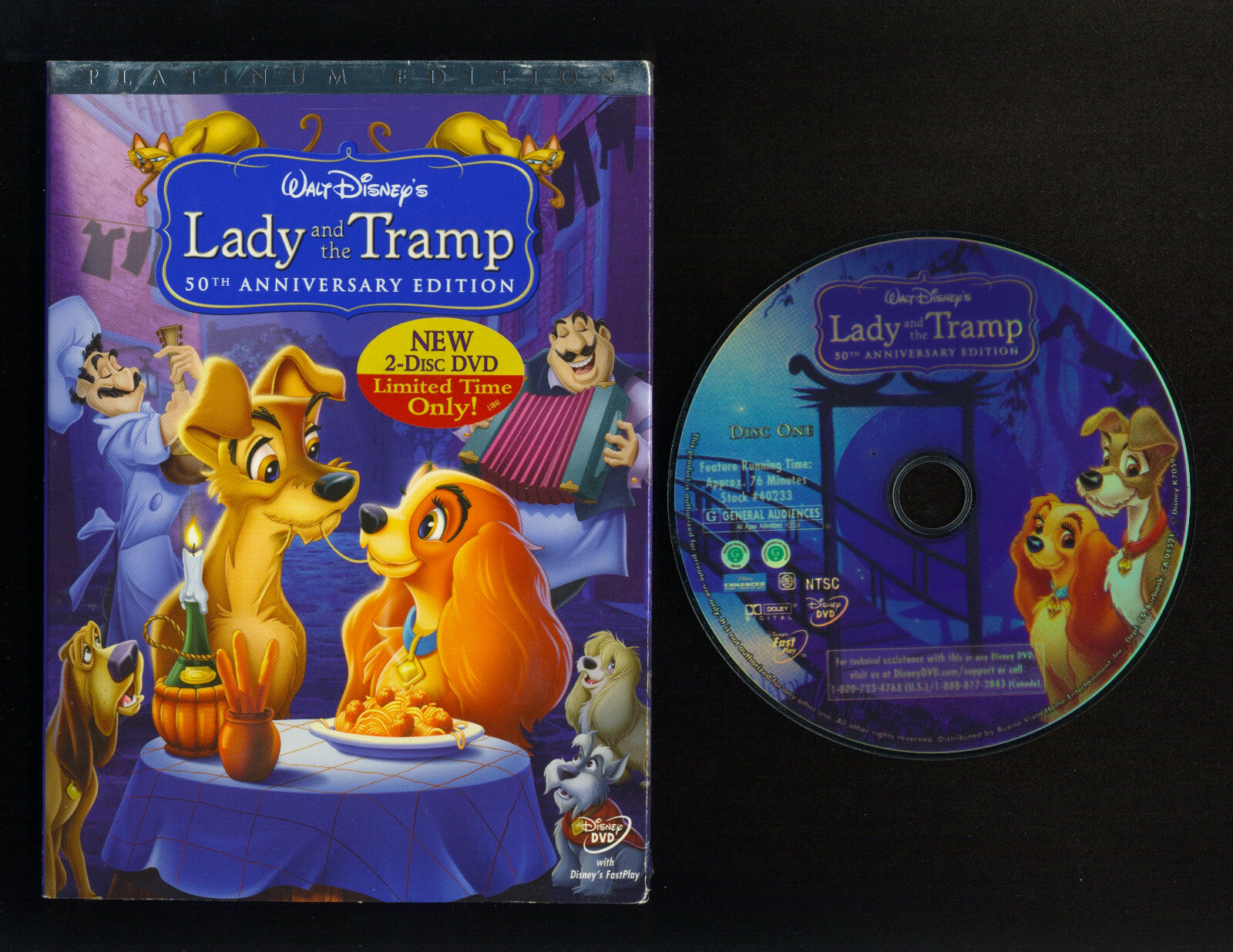 Lady And The Tramp Dvd Cover