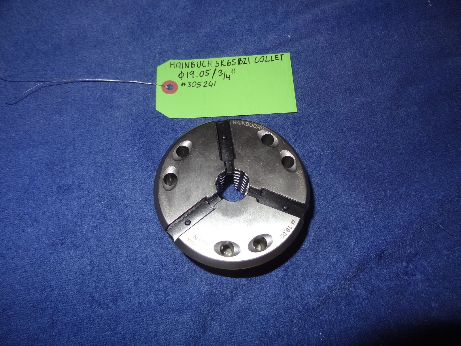 HAINBUCH SK65 BZI DIA 19.05MM/.750" COLLET | eBay