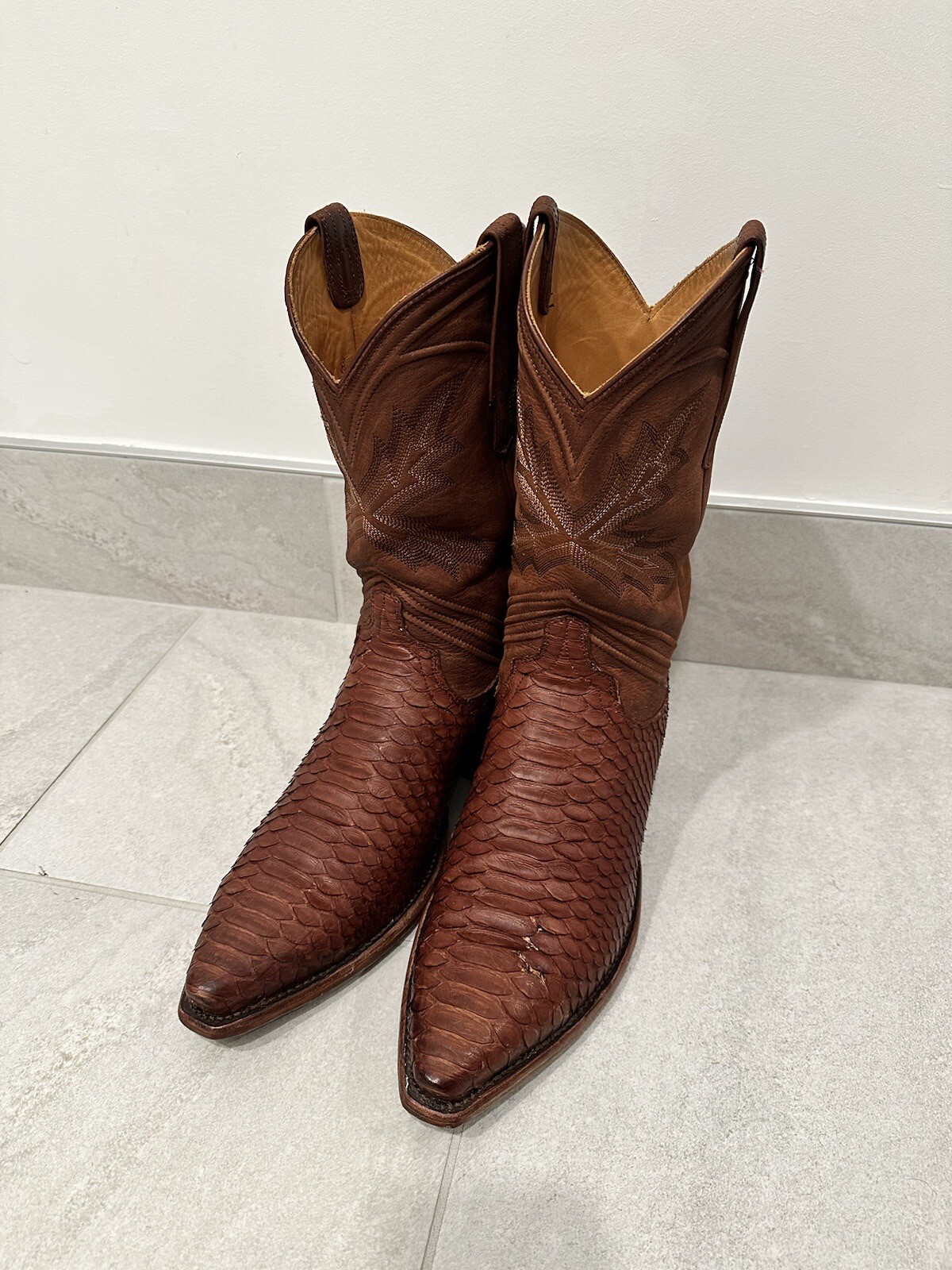 Tecovas - Mens The Barrett / Python / Brick / Relic … - Gem