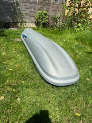Thule Evolution 500 Roof Box in silver and in very good used condition ...