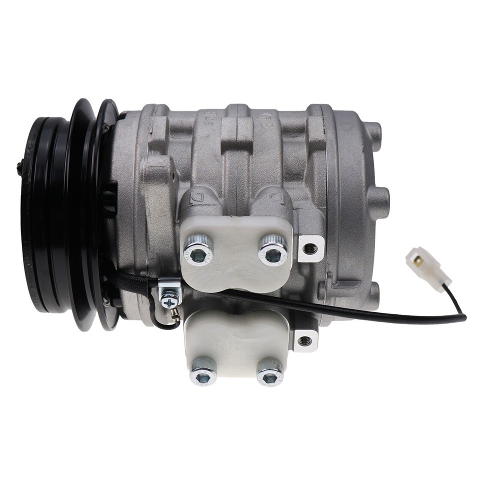 12V A/C Compressor 447200-7443 For Kubota L3600 L3710 L4200 M4900 M5700 ...