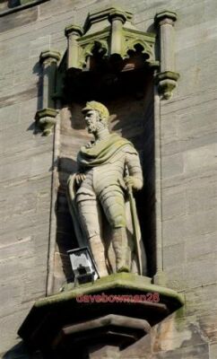 PHOTO BRAVEHEART IS WATCHING YOU THE STATUE OF WILLIAM WALLACE IN AYR ...