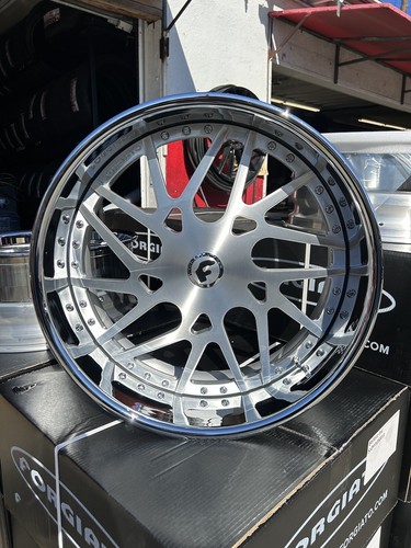 22 FORGIATO TWISTED MAGLIA IMPALA CHEVELLE MONTE CARLO BUICK GBODY 5X4 ...