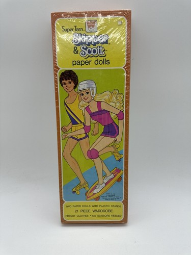 NOS Vintage Super Teen Skipper and Scott Paper Dolls Set Unpunched | eBay