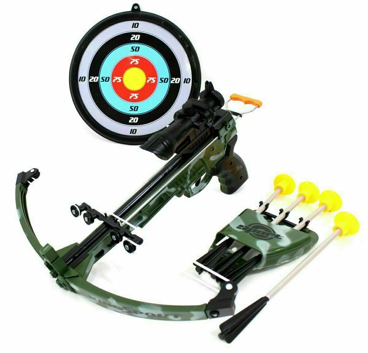 Kids Crossbow Set with Target Real Action Toy Archery Kids Suction ...