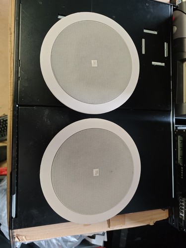2x JBL Control 24CT 4" 2-Way Ceiling Loudspeaker 100V White | eBay UK