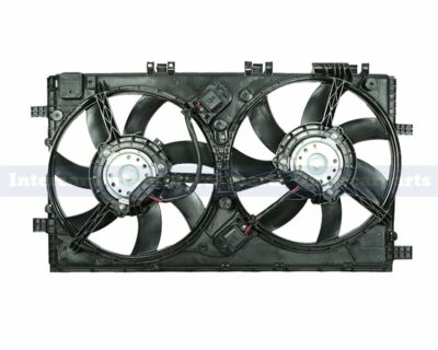 Twin Radiator Fans with Housing for Vauxhall Insignia 2.0 CDTI 2.0T 2.8 ...