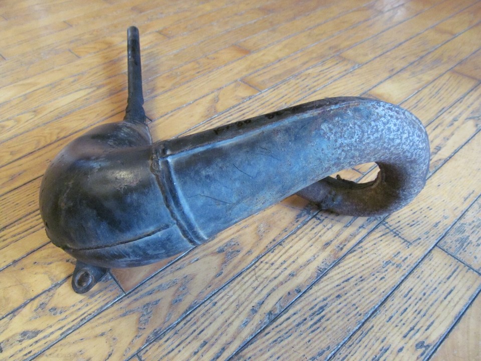 KAWASAKI KX80 KX 80 1982 EXHAUST CHAMBER PIPE | eBay
