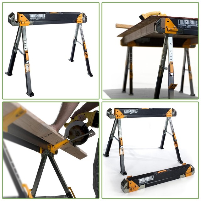 TOUGHBUILT TB-C700 Steel Sawhorse and Jobsite Table | Acquisti Online ...
