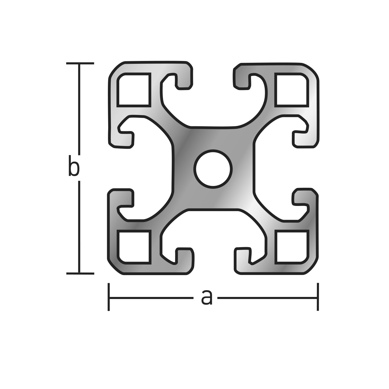 Alu Profilsystem Aluminium Profil Aluprofil Baukastensystem Nut Bosch ...