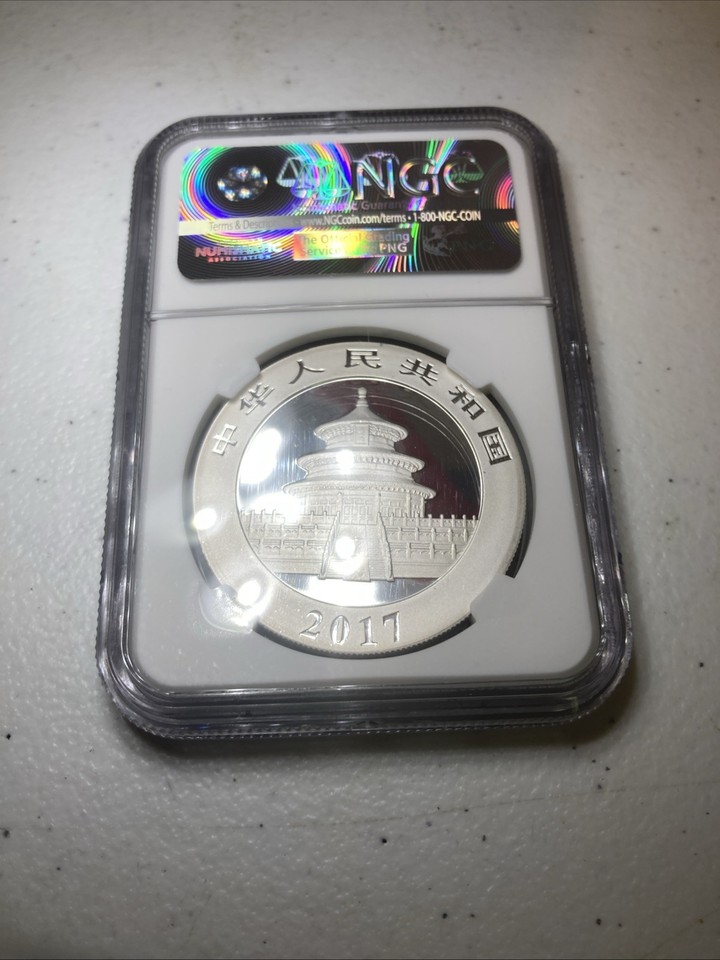 2017 China S10Y Panda One of First 30,000 Struck MS 70 NGC! | eBay