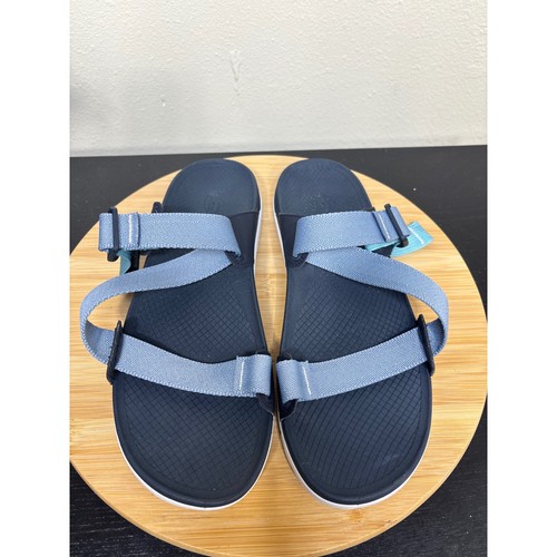Chaco Women's Lowdown Slides Sandals Size 12 Blue Adjustable Straps ...