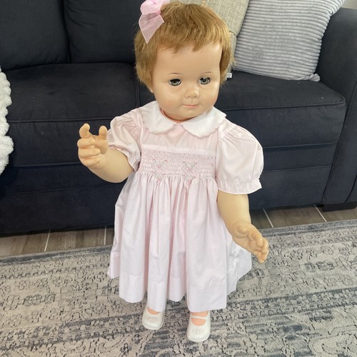 Adorable 28" VINTAGE IDEAL SAUCY WALKER PLAYPAL DOLL please read | eBay