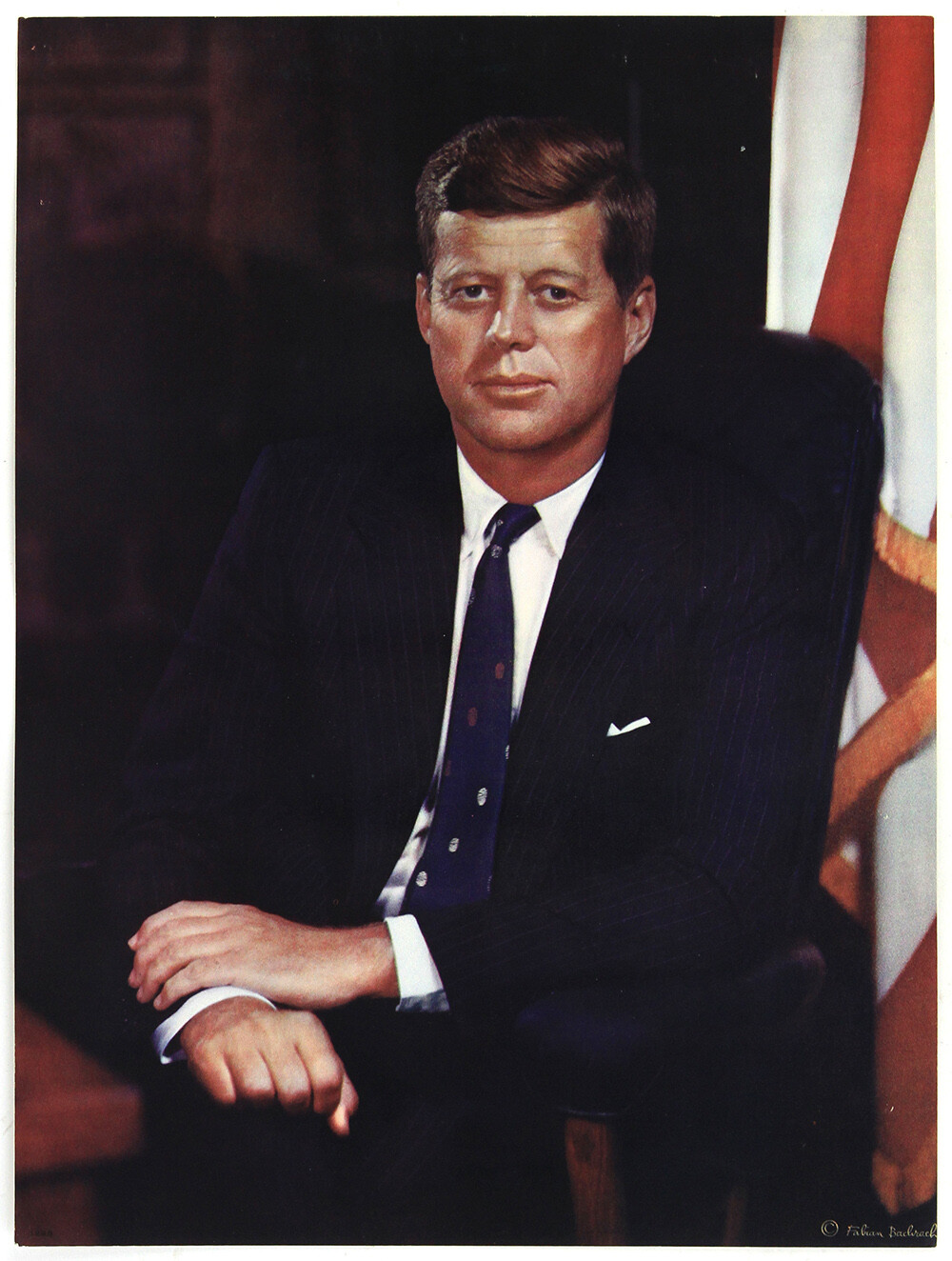 1960s John F. Kennedy 12x16 Poster Photo by Fabian Bachrach | eBay