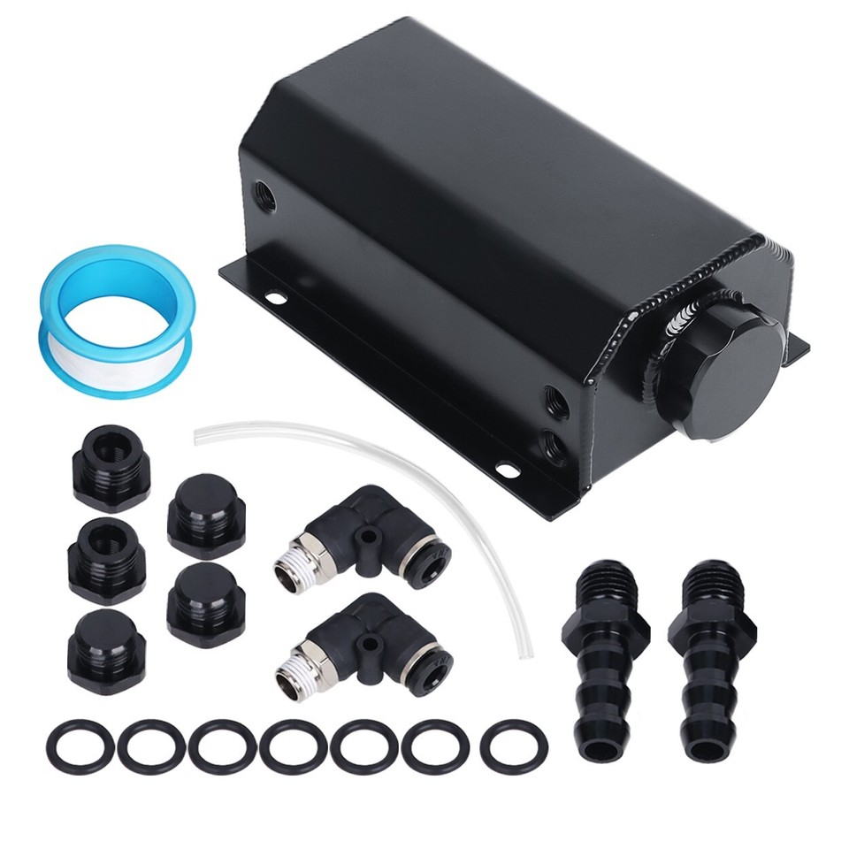 0.52 Gallon 2L Fuel Tank With Cap And Level Sender Polished Aluminum ...