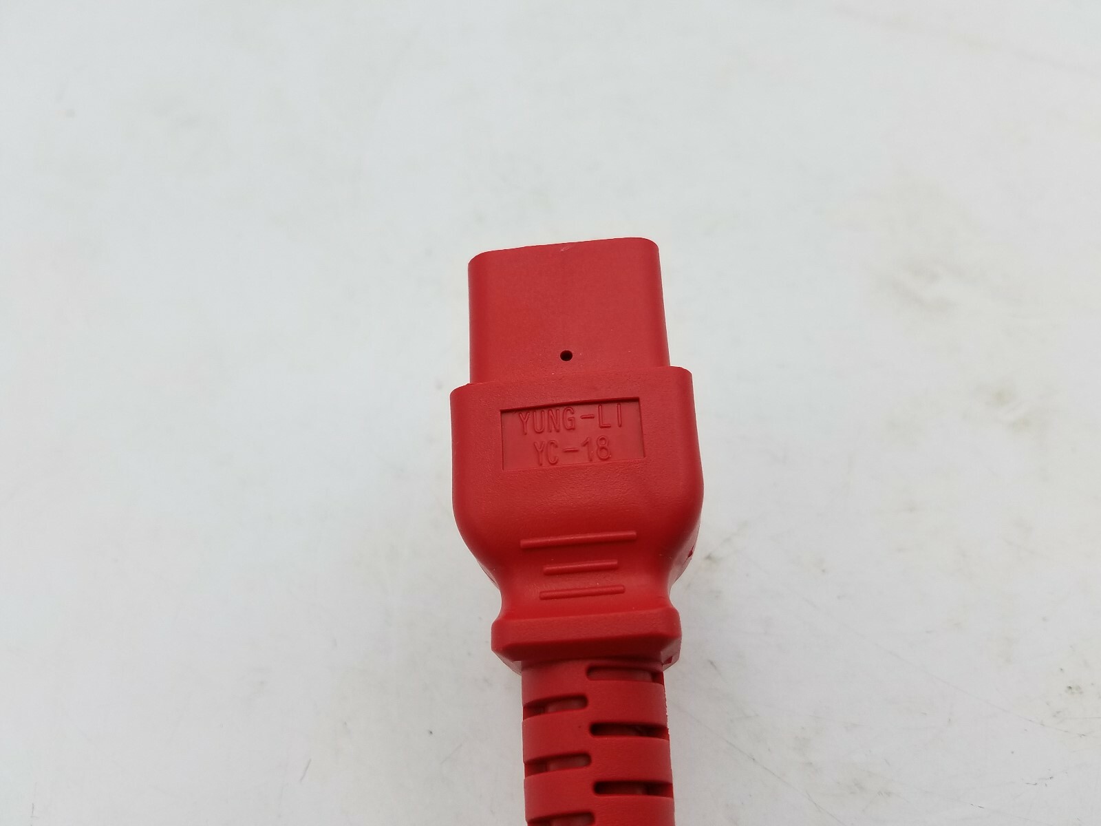 Yung Li YC-18 YP-33 AC Power Cord E152635 1ft 12in 20A 250V 12AWG Red ...