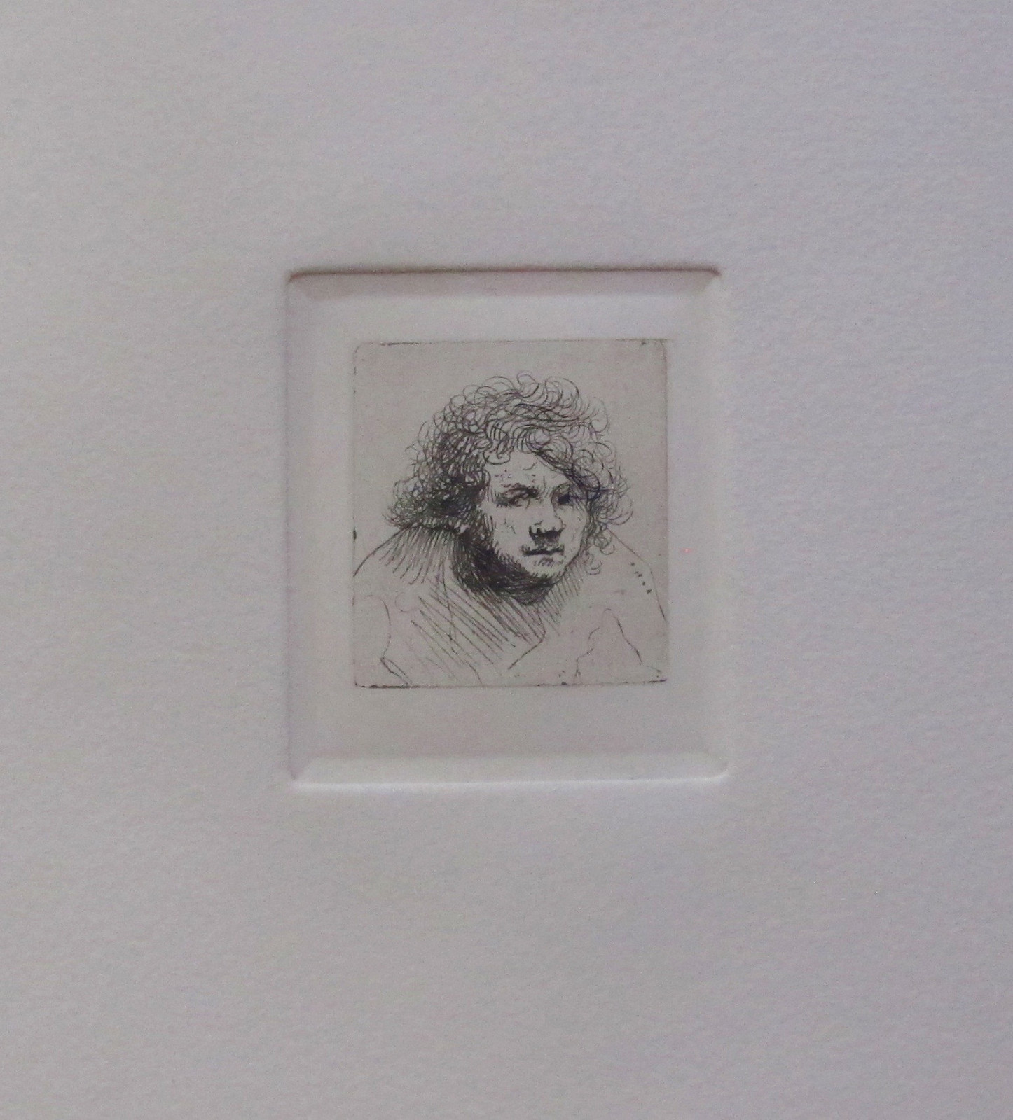 REMBRANDT Amand Durand Art Etching SELF PORTRAIT LEANING FORWARD | eBay