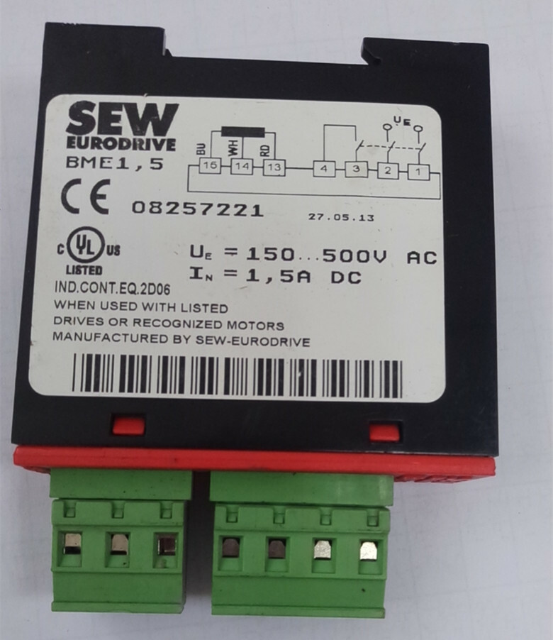 SEW rectifier module BME1.5 08257221 150...500V 1.5ADC | eBay