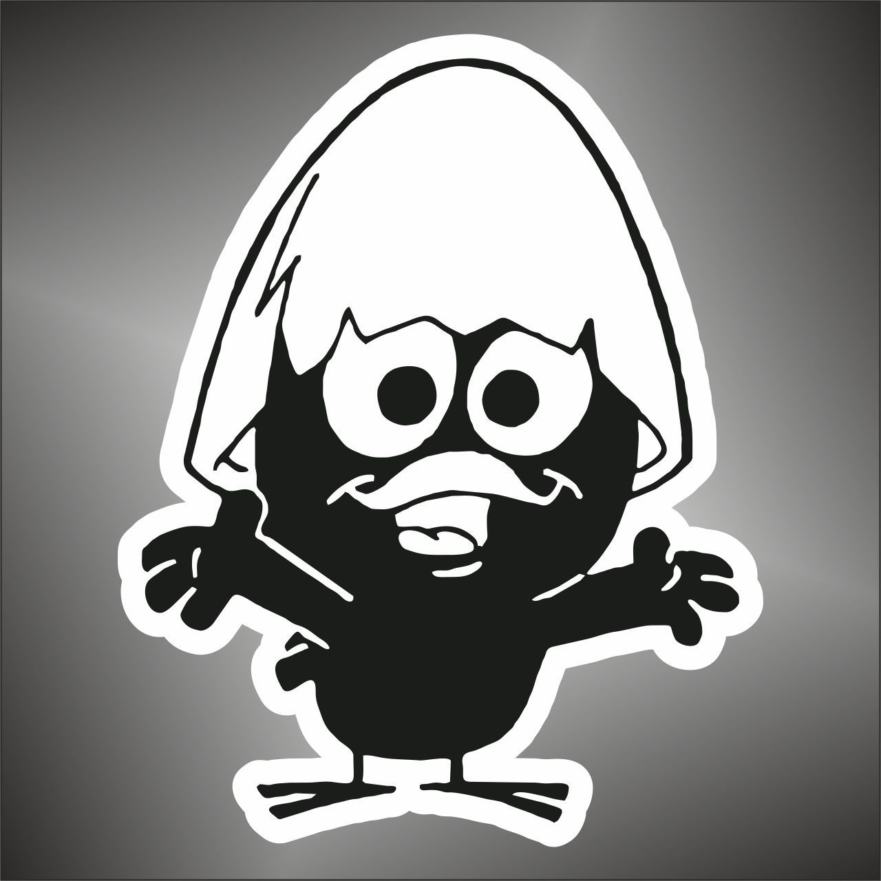 adesivo CARTOON CALIMERO sticker aufkleber pegatina | eBay