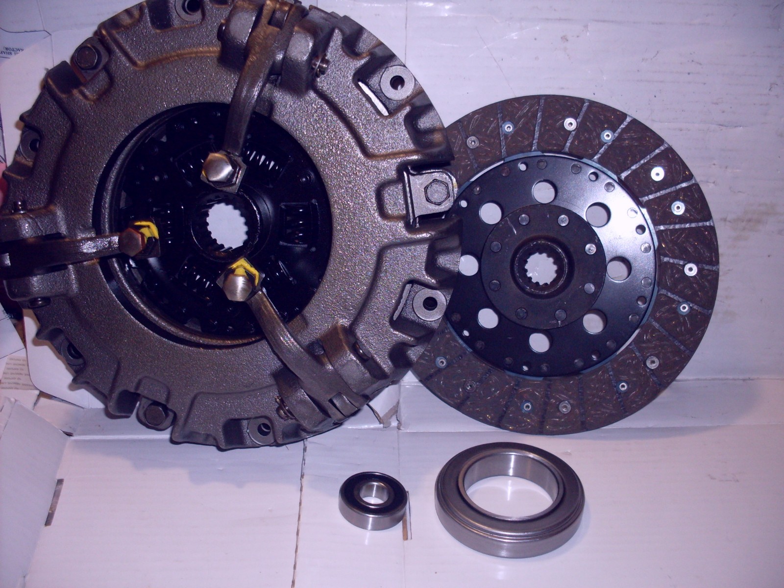 Yanmar 330 330D 336 336D dual stage tractor clutch w/pad disc | eBay