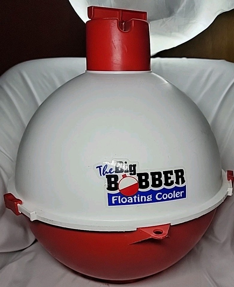 The Big Bobber Floating Cooler 12 Can Ice Chest Pool Kayaking Beach ...