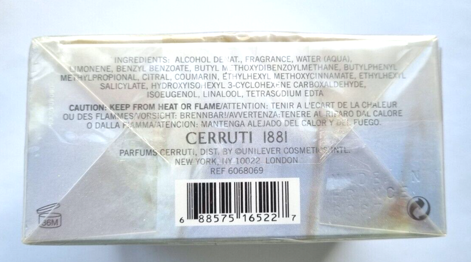 Vintage Cerruti 1881 Blanc Cerruti perfume 100ml EDP. New condition ...