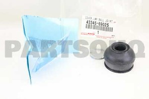 4334569025 Genuine Toyota COVER, LOWER BALL JOINT DUST, RH/LH 43345 ...