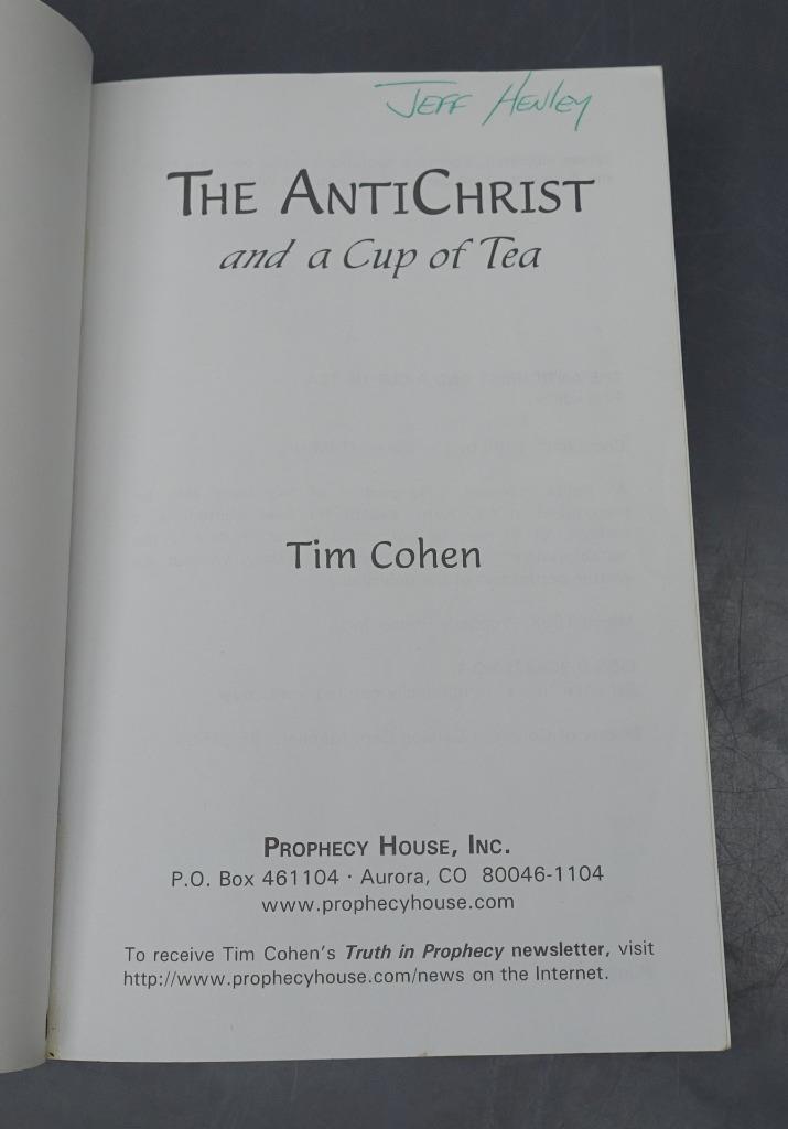 The AntiChrist & a Cup of Tea Paperback Book Tim Cohen | eBay