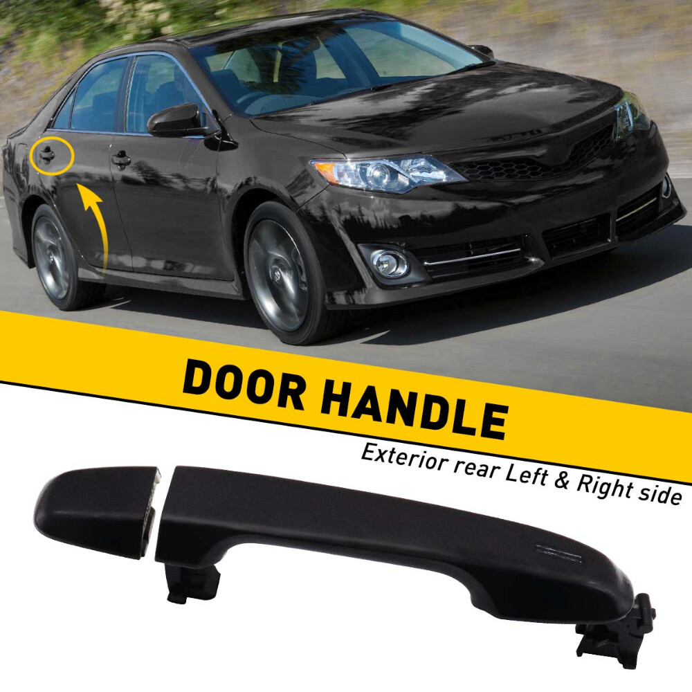 Exterior Door Fit Rear Handle for Toyota 2012-2017 Camry Left & Right ...