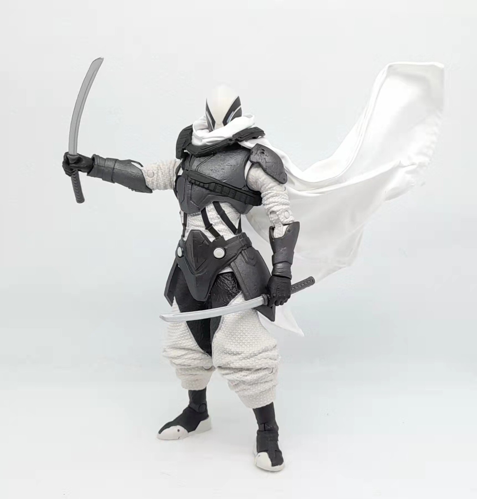 SU-MF-C-GM: White Wired cape for McFarlane DC Ghost-Maker Action Figure ...