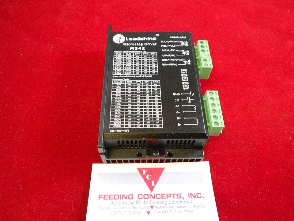 Leadshine M542 Microstep Driver !! | eBay
