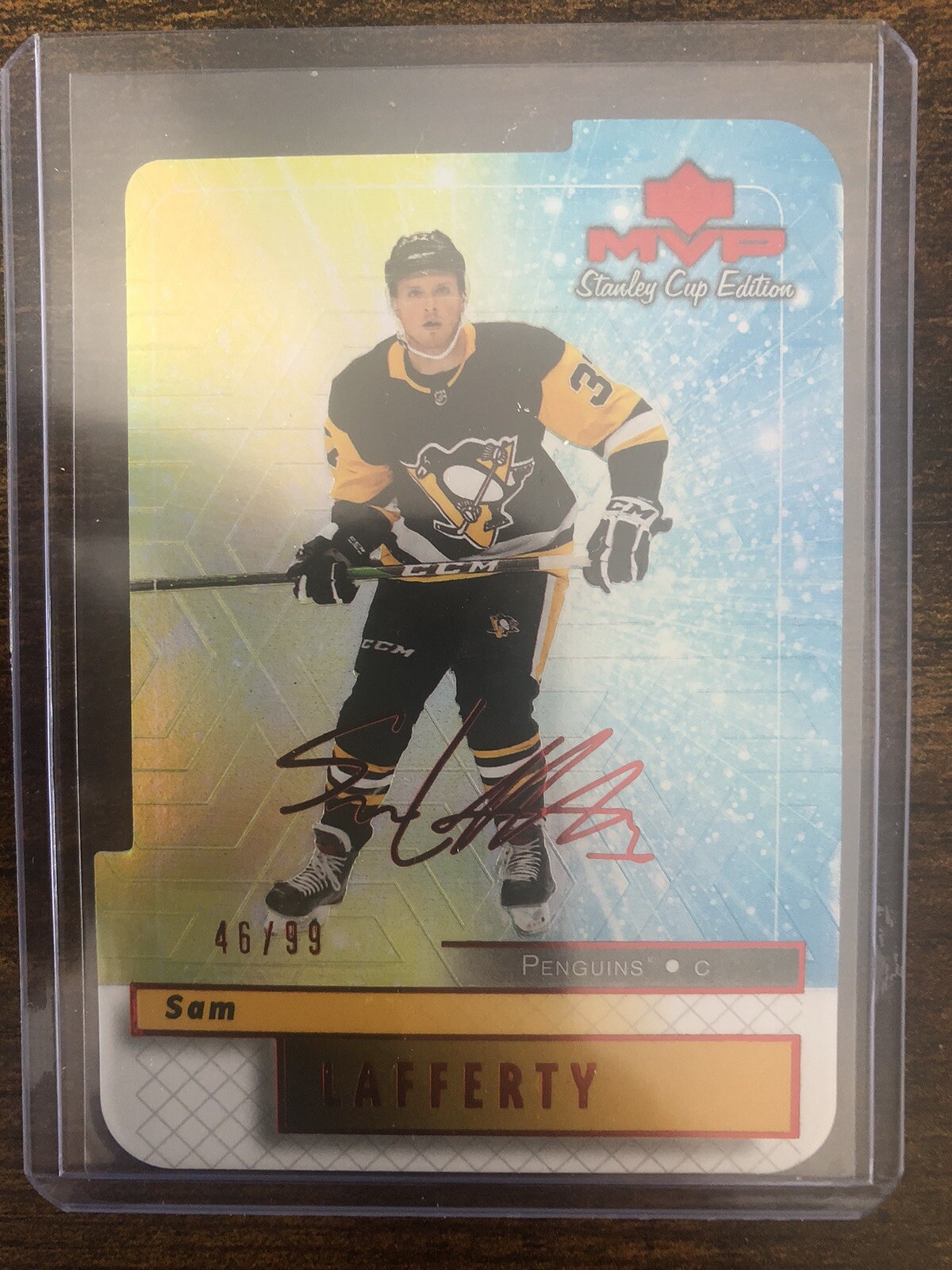 2019-20 Upper Deck MVP Hockey - Stanley Cup edition - Sam Lafferty 46/ ...