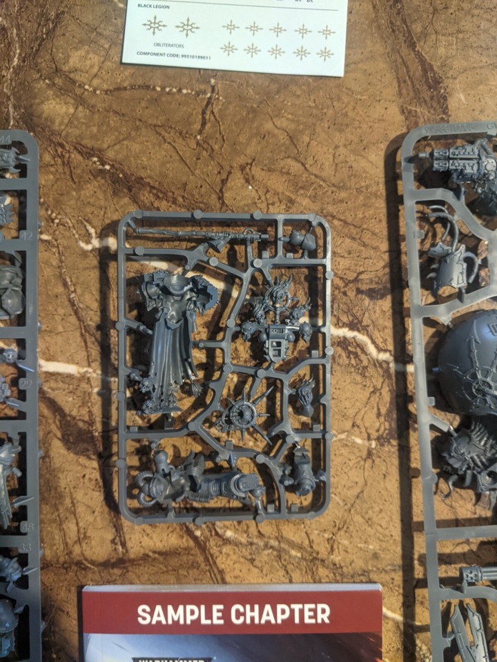 Warhammer 40k Chaos Space Marine Army Shadowspear, NOT BUILT, NEW FROM ...