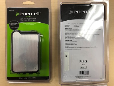 Enercell 3 in 1 Universal Combo Charger - Wall Outlet, Vehicle ...