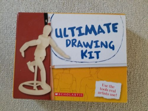 Scholastic Ultimate Drawing Kit w Plastic Figure New | eBay