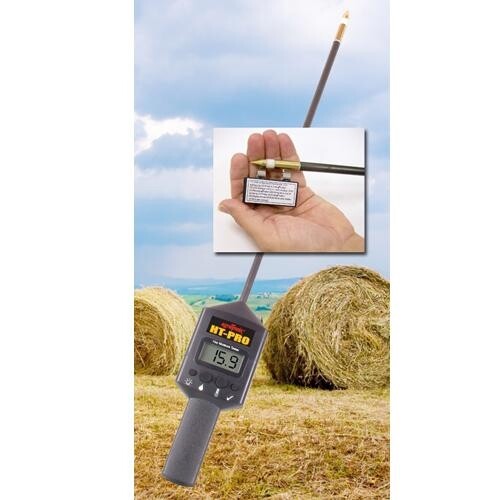 07121 HT-PRO Hay Moisture Tester 10" Probe w/calibration clip ...