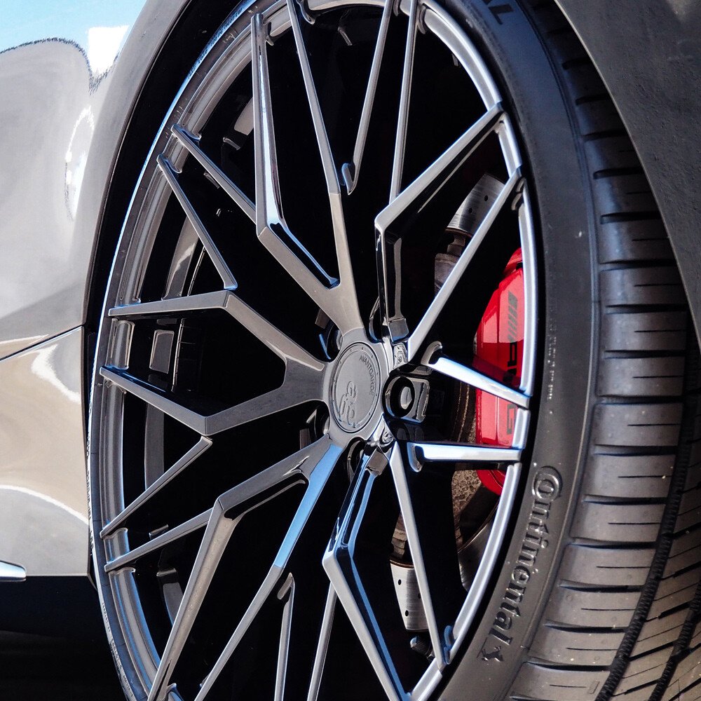 22" Avant Garde M520R Black Forged Concave Wheels Rims Fits BMW G11 G12 ...