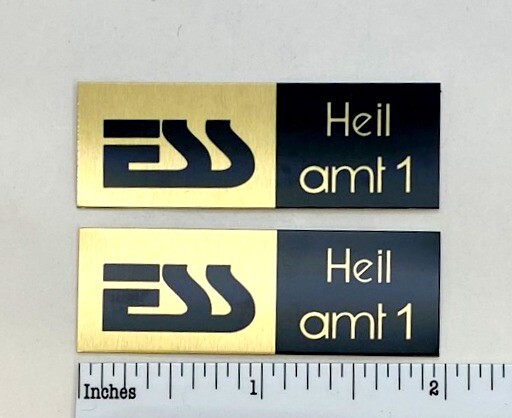 ESS Heil AMT-1 Speaker Badge Logo Emblems | eBay