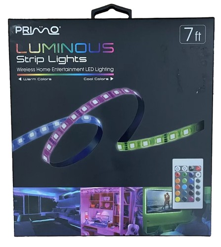 Primo Luminous LED Strip Lights Wireless Home Remote Entertainment ...