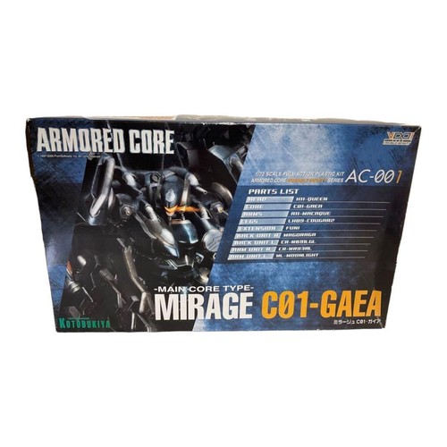 Kotobukiya Mirage C01-Gaea Gaia Armored Core with Box box damage Near Mint JP | eBay