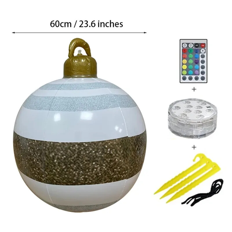 Giant LED Light Christmas ball Outdoor Christmas Inflatable Tree ...