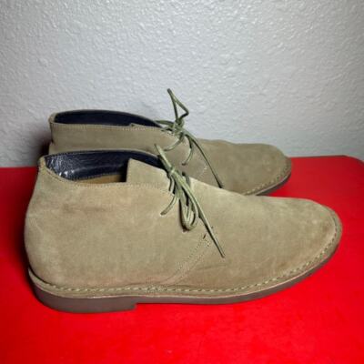 J. Crew Suede Gray Preppy 1990 MacAlister boots in suede Shoes chukkan ...
