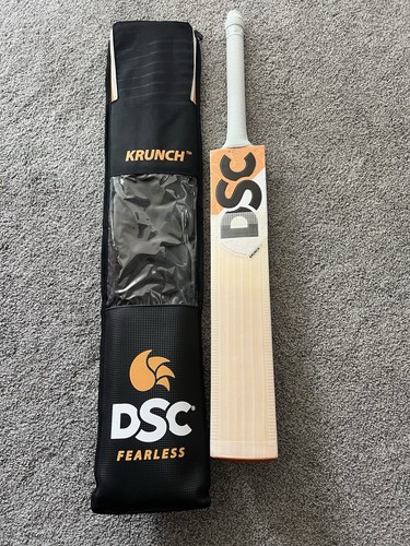 DSC Krunch 1.0 Fearless Cricket Bat with Protective Cover | eBay Australia