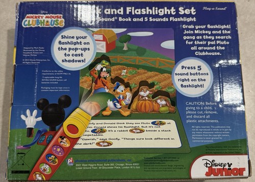 Disney Mickey Mouse Clubhouse - Mickey's Silly Shadow Book With ...