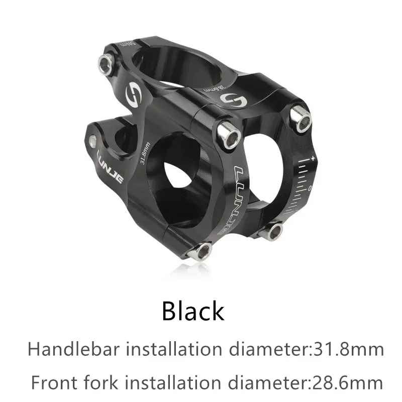 Bicycle Aluminum Alloy Short Handlebar Stem 31.8mm MTB Road Bike ...