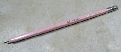 Vintage Eberhard Faber EF Pink Stenotip Pen #85 Blue Pencil Shaped W ...