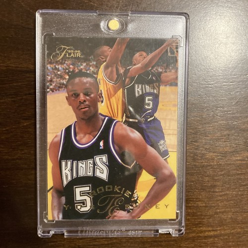 Tyus Edney 1995-96 Flair Sacramento Kings Basketball Card #204 RC UCLA ...