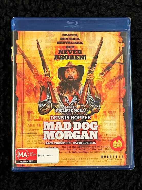Mad Dog Morgan Blu-ray Region B Australia Umbrella Entertainment BRAND ...