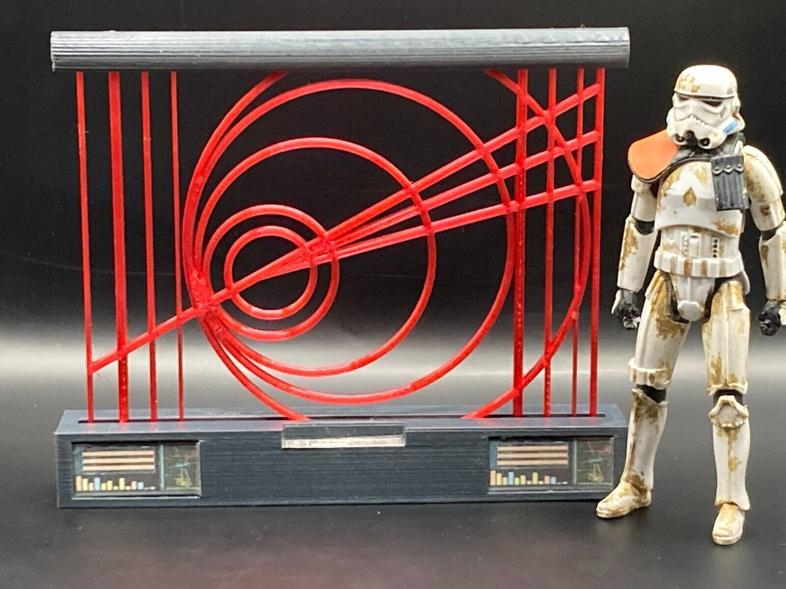 CUSTOM STAR WARS TACTICAL TABLE SCREEN COMPUTER for 3.75: FIGURE ...